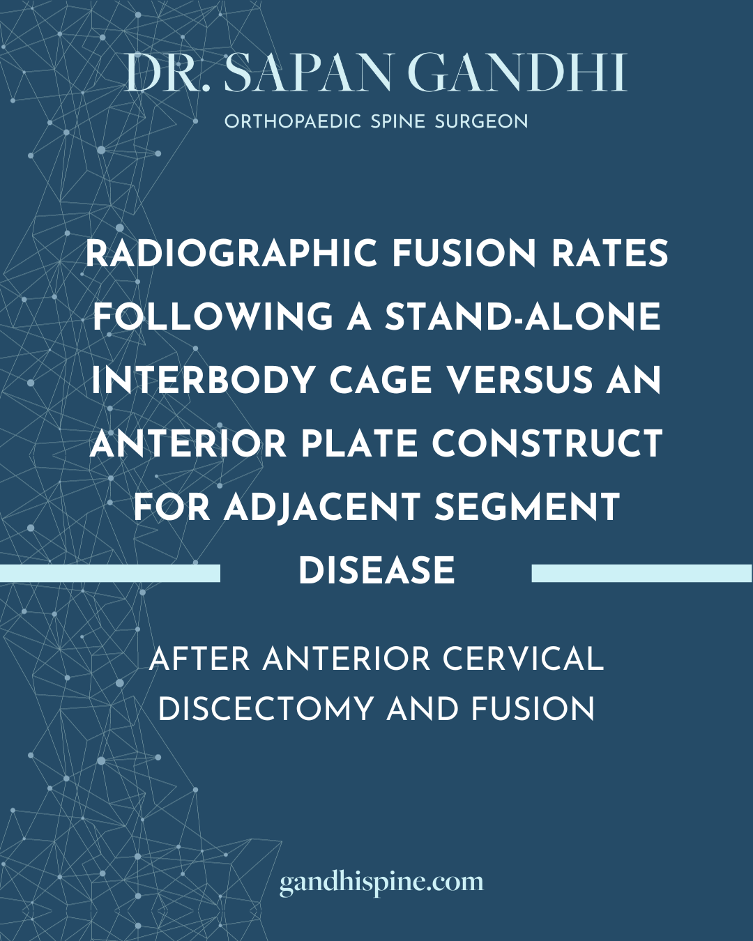 Research - Dr. Sapan Gandhi